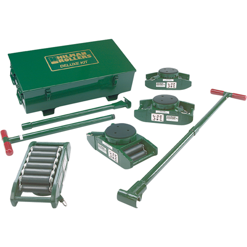Hilman Rollers Machine Roller Kit, 2 tons Capacity MH761 | Duraquip Inc