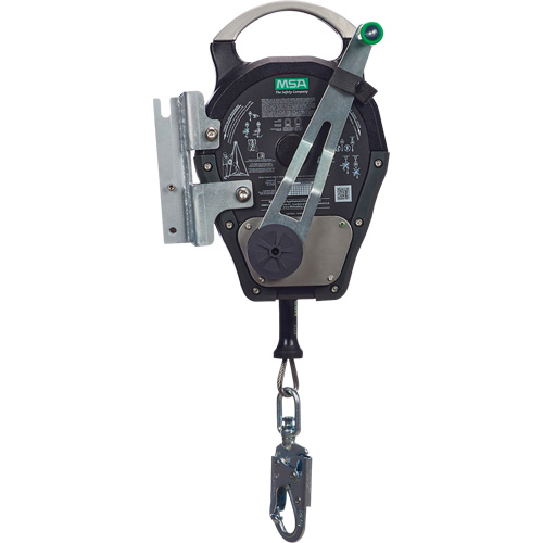 MSA Self Retracting Lanyard with Emergency Rescuer, 50', 1 Leg ...