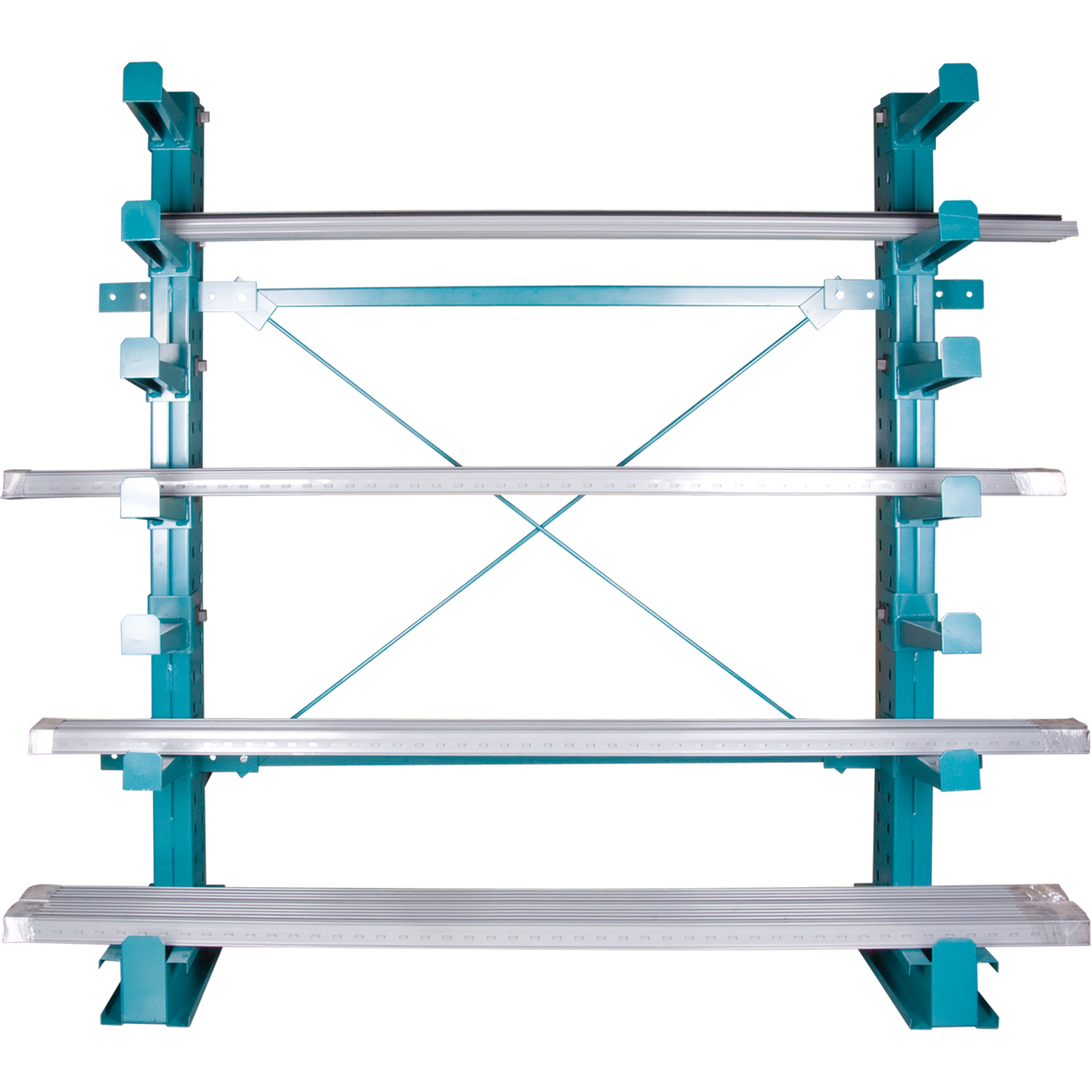 Centennial Cantilever Bar-Stock Racking - Light-Duty, Single Sided, 12 ...