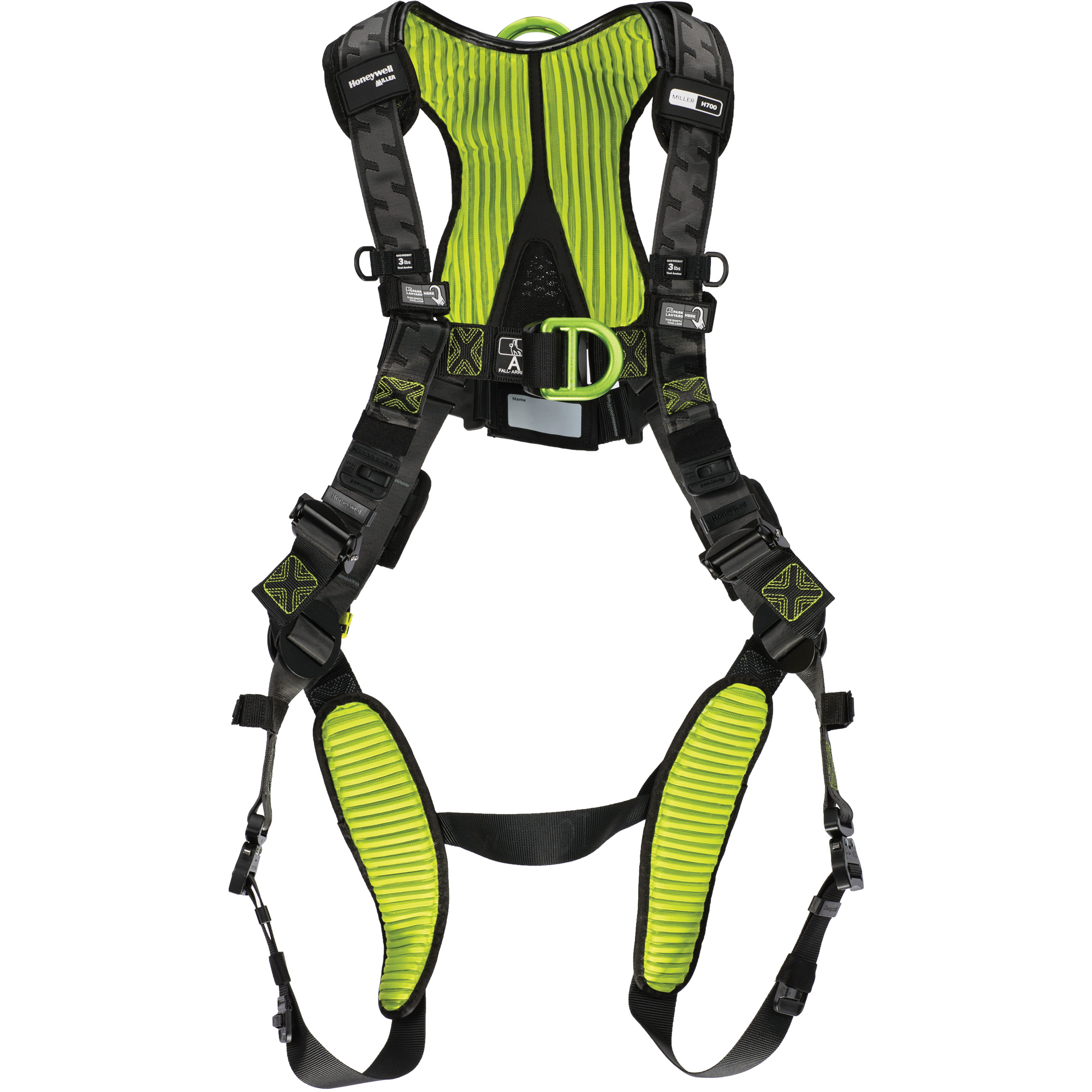 Honeywell H700 Series Premium Full Body Harness, CSA Certified, Class ...